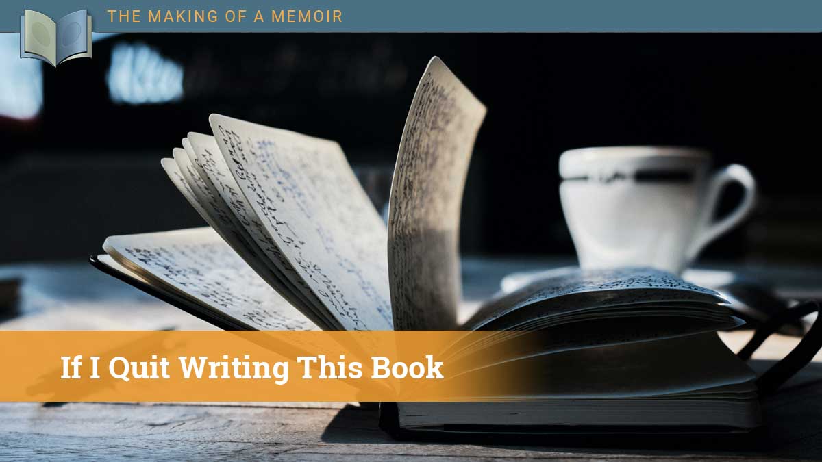 If I Quit Writing This Book - Laura Davis