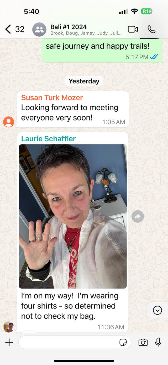 My Love Affair with WhatsApp - Laura Davis